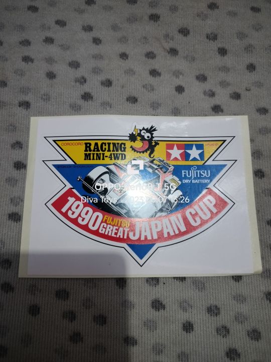 Tamiya sticker 1990 Great Japan Cup | Lazada Indonesia
