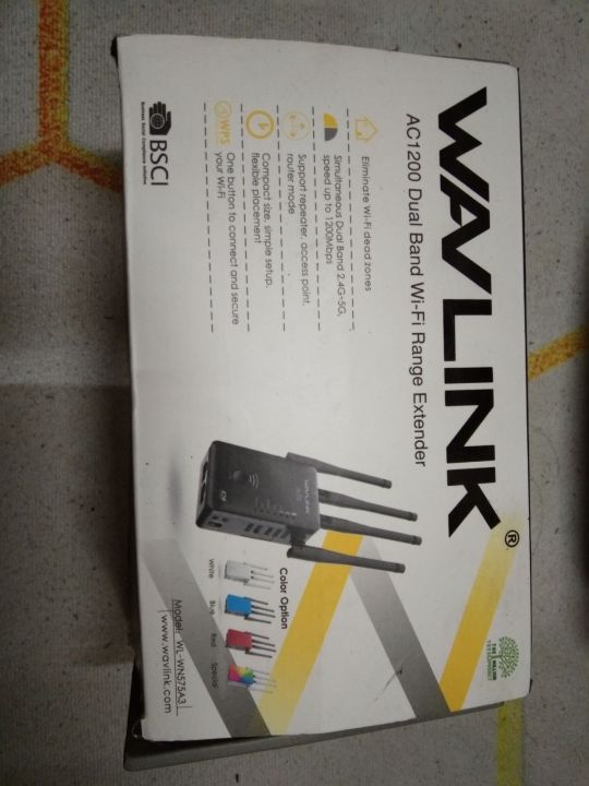 wavlink dual band extender router | Lazada