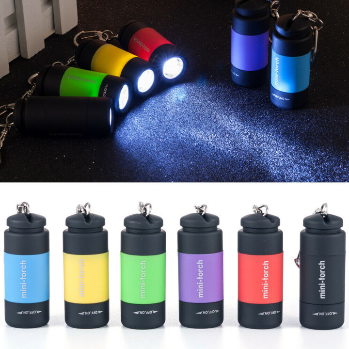 USB Rechargeable Portable Mini LED Flashlight Waterproof Pocket ...