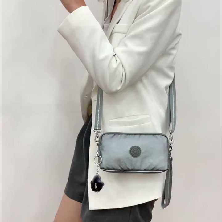 Kipling Crossbody Phone Bag Coin Wallet Monkey Bag Portable Messenger ...