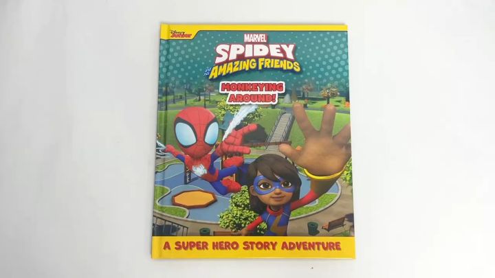 Marvel Spidey & Amazing Friends Monkeying Around Story Book To Read ...