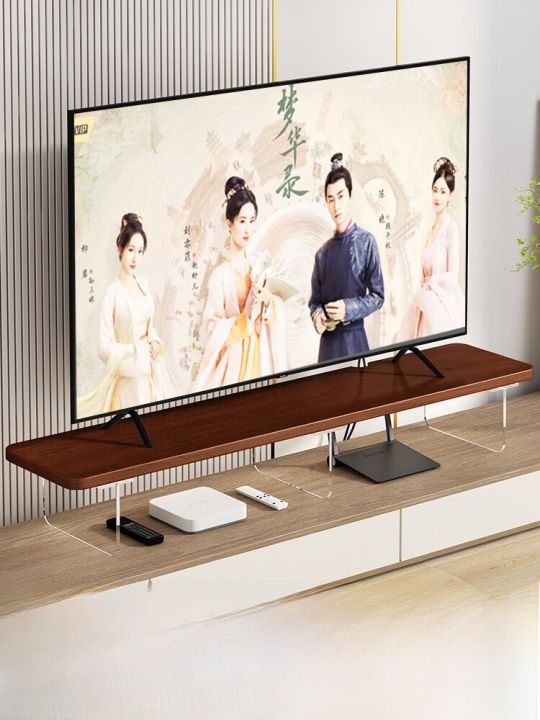 Acrylic TV Stand Riser Modern Minimalist Living Room LCD TV Cabinet ...