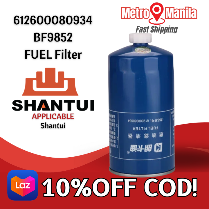 612600080934 BF9852 Shantui Fuel filter | Lazada PH