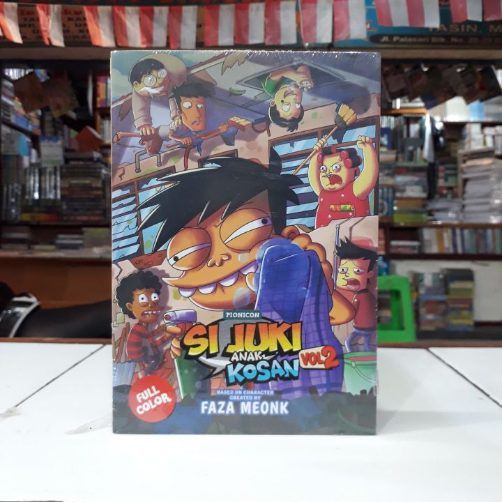 Pionicon Komik Si Juki Anak Kosan Vol 2 Full Color - Faza Meonk Buku ...