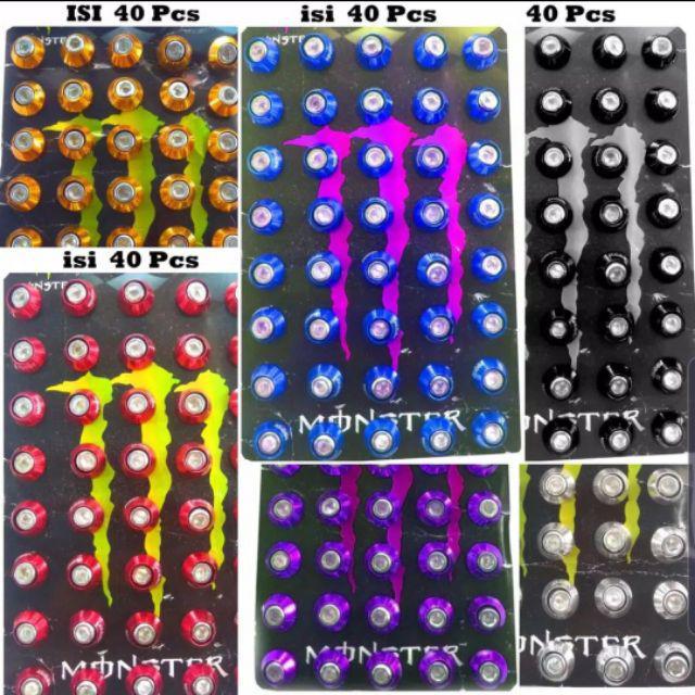 Baut L baut monel ring monel variasi motor body motor baut plat nomor ...