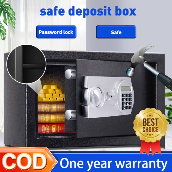 Super Sale Digital Security Safe Box Money Vault Organizer Safety Box ...