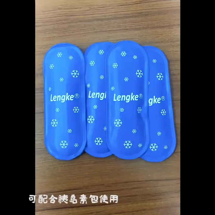 High quality 3pcs Reusable Travel Case Medicla Cooler Ice Pack Cold Gel ...