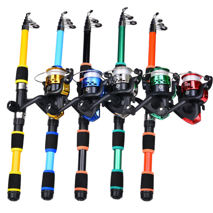 1.8m แบบพกพาซีลเสาโยน Rod REMOTE Throw Rods ไฟเบอร์กลาส Telescopic ...