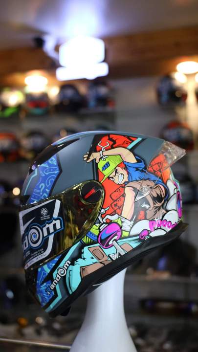RD RAMDOM FULLFACE HELMET ORIGINAL THAILAND(XL) | Lazada PH