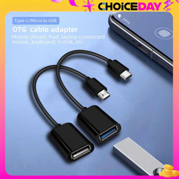 Type C USB C Male To USB Female OTG Data Sync Adapter Converter Cable | Lazada PH