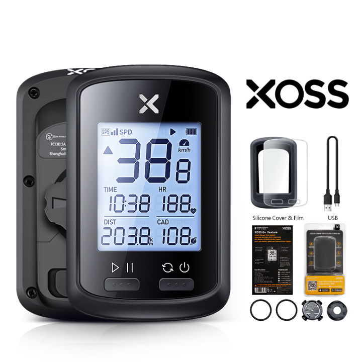 XOSS G plus G+ Bike GPS Bicycle Computer Wireless Speedometer ... XOSS G plus G+ Bike GPS Bicycle Computer Wireless Speedometer ...