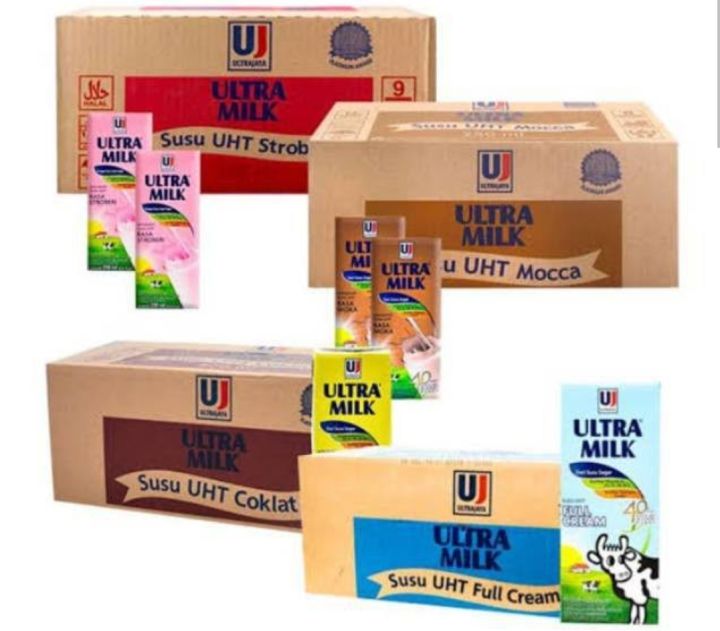 Susu Ultra Uk. 200 ML Isi 24 Pack | Lazada Indonesia