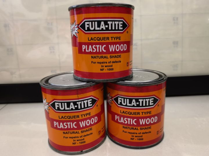 fulatite plastic wood 1/4Lt | Lazada PH