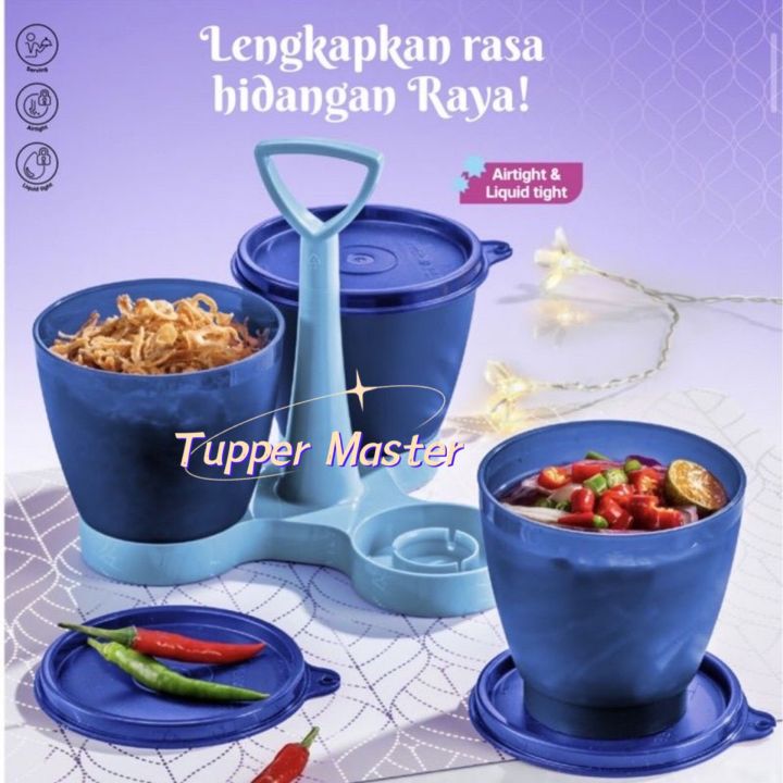Tupper@ware Blossom Condimate Set | Lazada