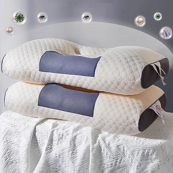 Pillow protects the cervical spine help sleep fits body curve massages ...