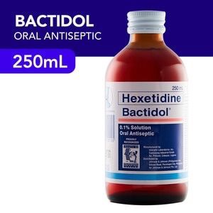 BACTIDOL Bactidol Oral Antiseptic Gargle Mouthwash 250ml for Sore ...