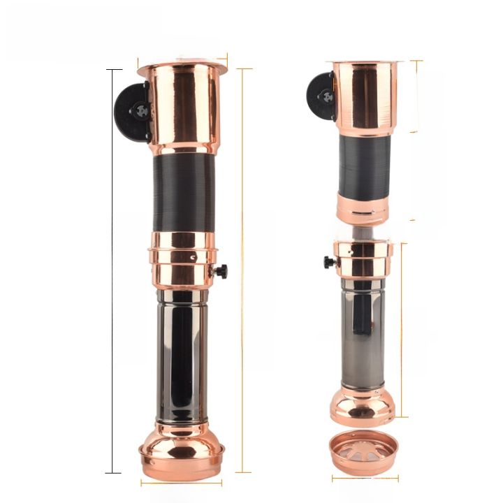 Korean Style BBQ Restaurant Exhaust Equipment Retractable Smoke Pipe ...