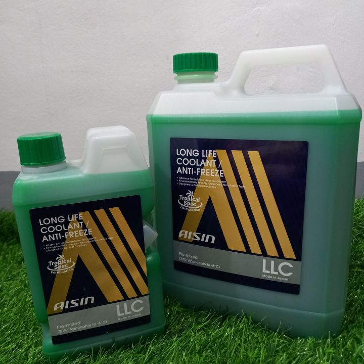 Aisin LONG LIFE COOLANT 1L/4L green | Lazada PH