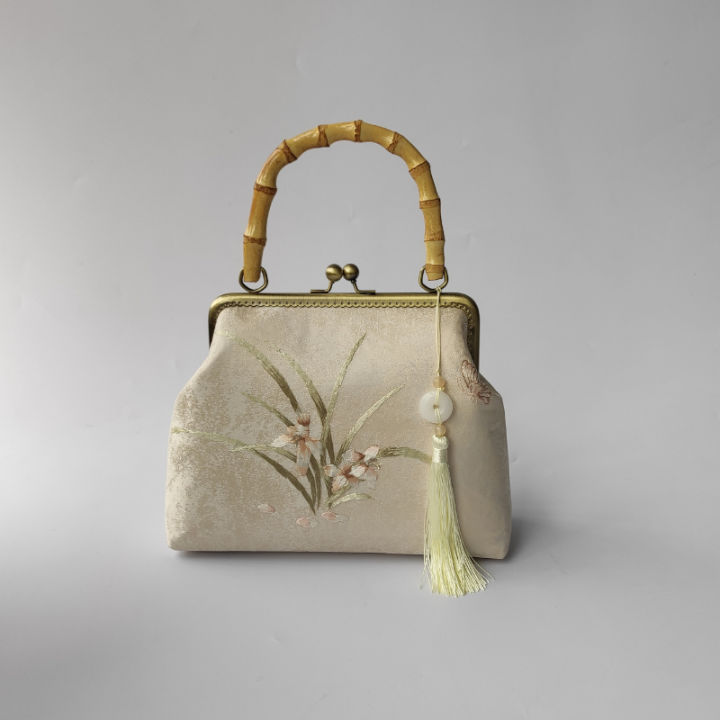 Chuyi ด้ามไม้ปักลายแฮนด์เมดของขวัญวันเกิดสไตล์จีนใช้ได้จริงสำหรับคุณแม่ ...