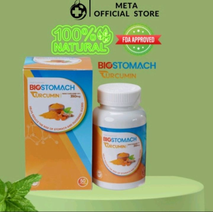 BIO STOMACH CURCUMIN "Gold Capsule" - Helps Reduce The Risk of Stomach ...