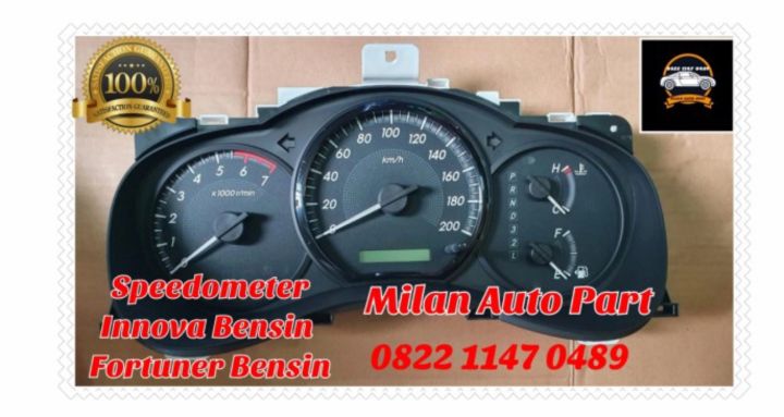 Kilometer Speedometer Innova Fortuner tipe type G bensin matic manual ...