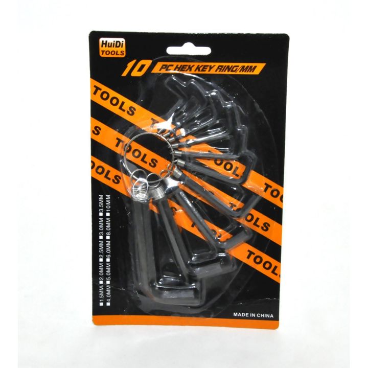 Kunci L set isi 10 pcs Hex Key Ring Set 10pcs | Lazada Indonesia