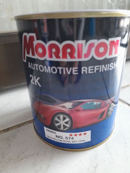 สีเบอร์ 574 TOYOTA MORRISON สีพ่นรถยนต์ จำนวน 1ลิตร โตโยต้า 574 ...