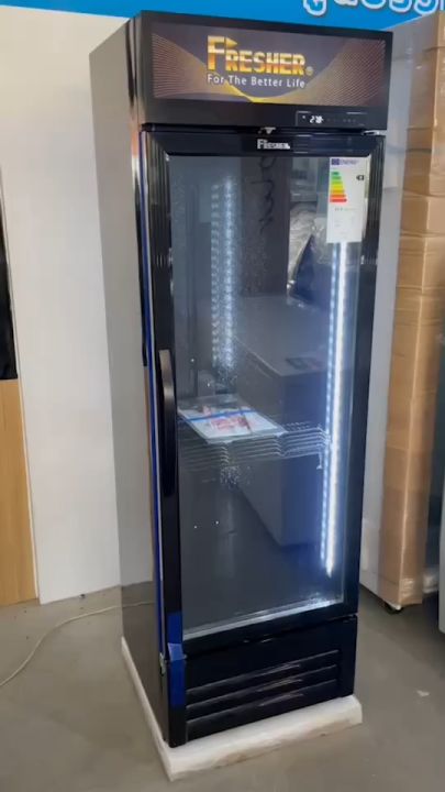 ตู้แช่เย็นมินิมาร์ท 1 ประตู (สีดำ) ยี่ห้อ Fresher รุ่น FS-270B ความจุ ...