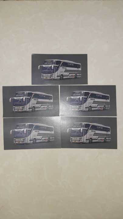 5 stiker bus bis busmania tunggal jaya kids panda panjang | Lazada ...