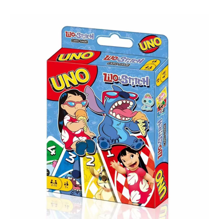 Lilo & Stitch Uno Kuromi เกมการ์ดอะนิเมะสำหรับครอบครัวคืนที่มีการแสดง ...