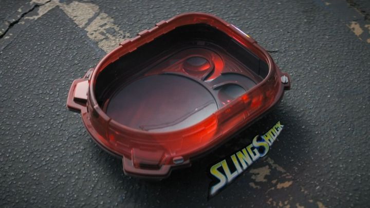 Red Beyblade Stadium Arena Plate Battle Station with Blister Hood for ...