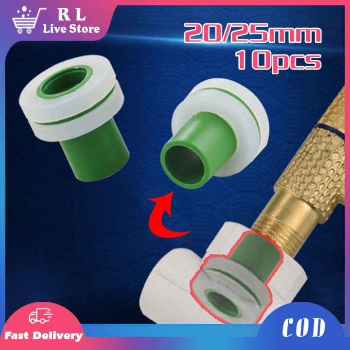 10PCS PPR Pipe Plugs 1/2" 3/4" Thread Pipe Fitting Leak-proof Seal Ring ...
