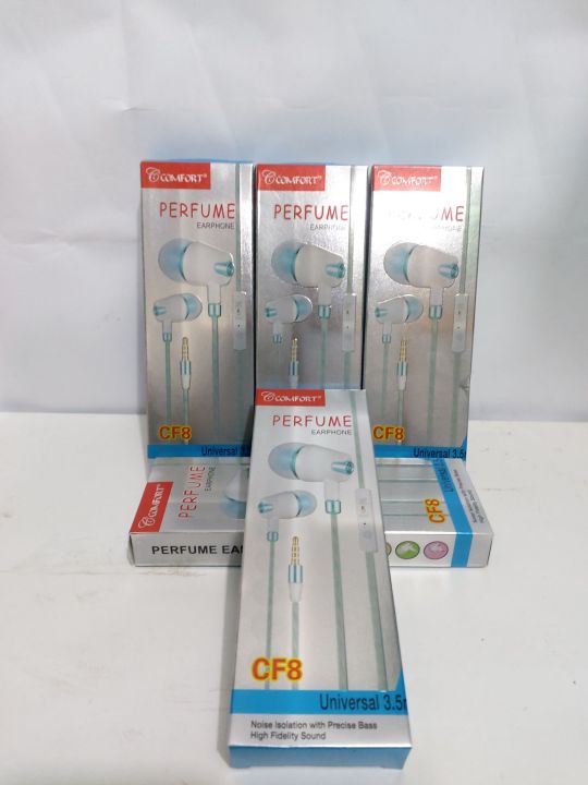 COMFORT CF8 PERFUME Earphone//Handsfree Universal 3.5mm | Lazada Indonesia