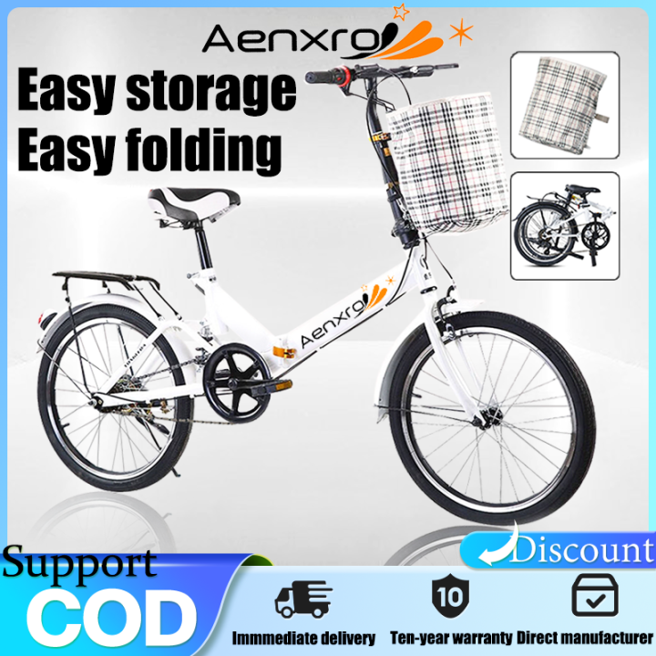 20 Inch Folding Bike Foldable Bicycle Cycling Mountain Bike Off-road ...