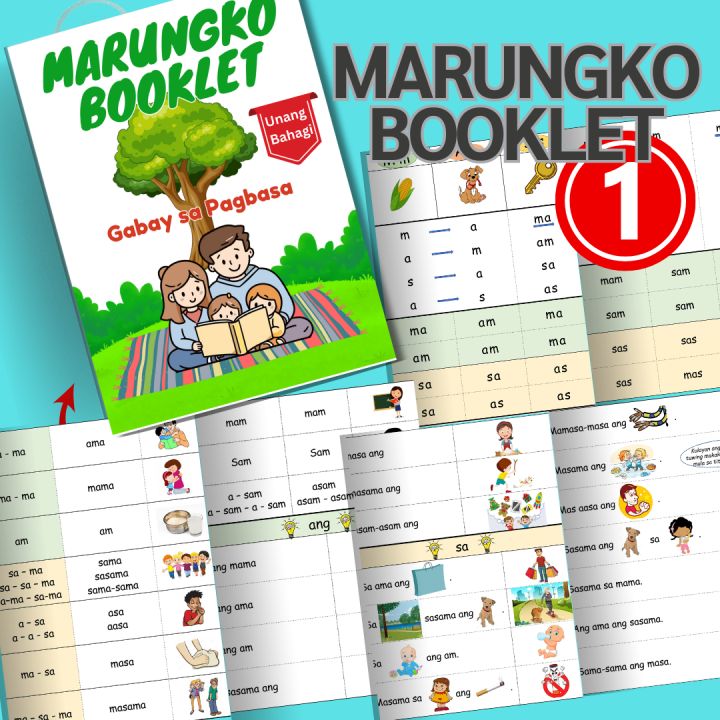 Practice Reading Booklet Tagalog - Marungko Approach | Lazada PH