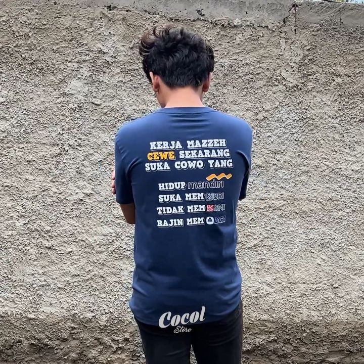 Cocol Store - Kaos Kata Desain Kerja Mazzeh | Lazada Indonesia Cocol Store - Kaos Kata Desain Kerja Mazzeh | Lazada Indonesia