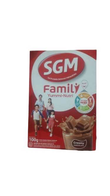 sgm family rasa cokelat 100 gr susu bubuk coklat | Lazada Indonesia