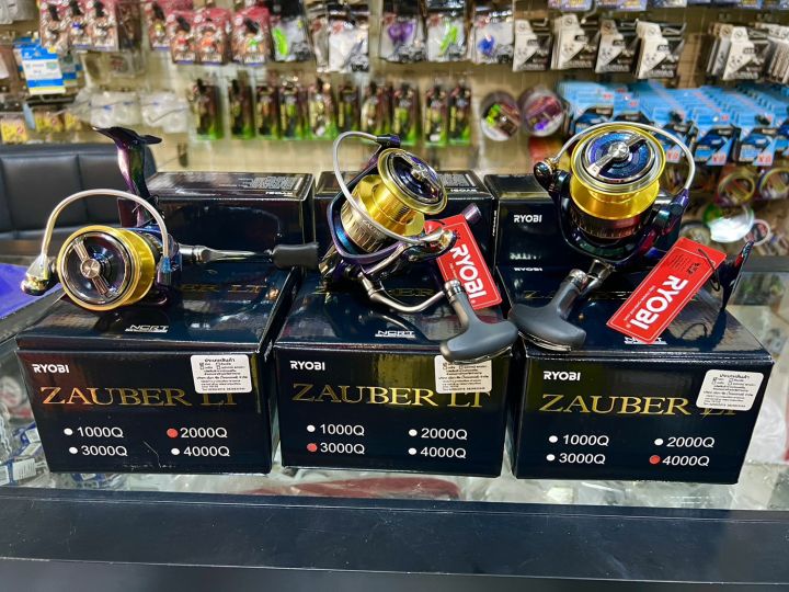 รอกสปิ้น RYOBI ZAUBER LT (รุ่นใหม่ล่าสุด2025) มีเบอร์ 2000-4000 ...