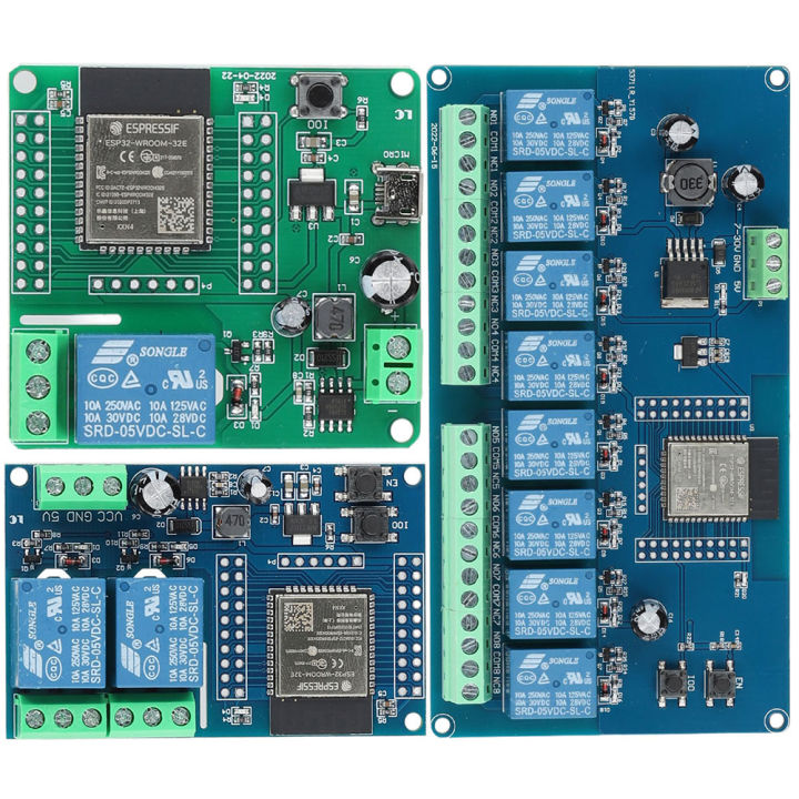 ESP32 1/2/8 Channel Power Supply Module DC 5-30/60V WIFI Bluetooth ...