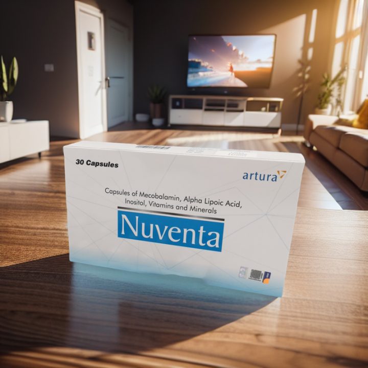 NUVENTA CAPSULE OF MECOBALAMIN, ALPHA LIPOIC ACID, INOSITOL, VITAMINS ...