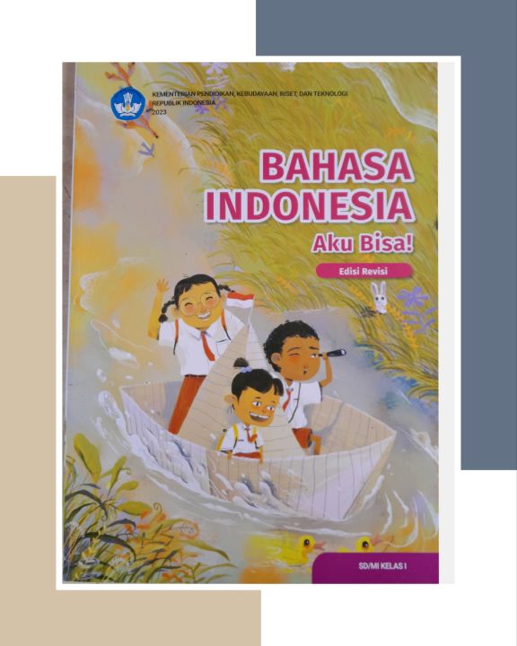 Buku paket Bhs Indonesia kelas 1 SD Kurikulum Merdeka | Lazada Indonesia