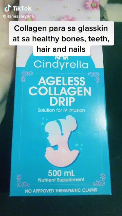 Cindyrella Ageless Collagen Drip Set - Elevate beauty: Glutathione ...