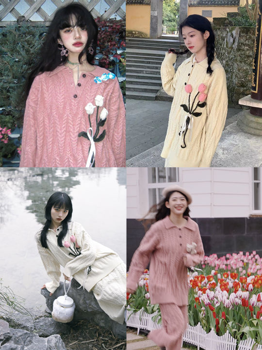 Yang Er's Big Dream Original Handmade Tulip Half-Body Crochet | Lazada ...