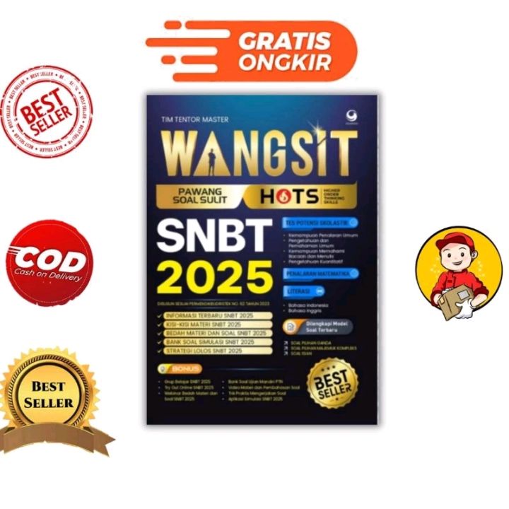 Buku WANGSIT : Pawang Soal Sulit HOTS Edisi SNBT 2025 Terbaru | Lazada Indonesia