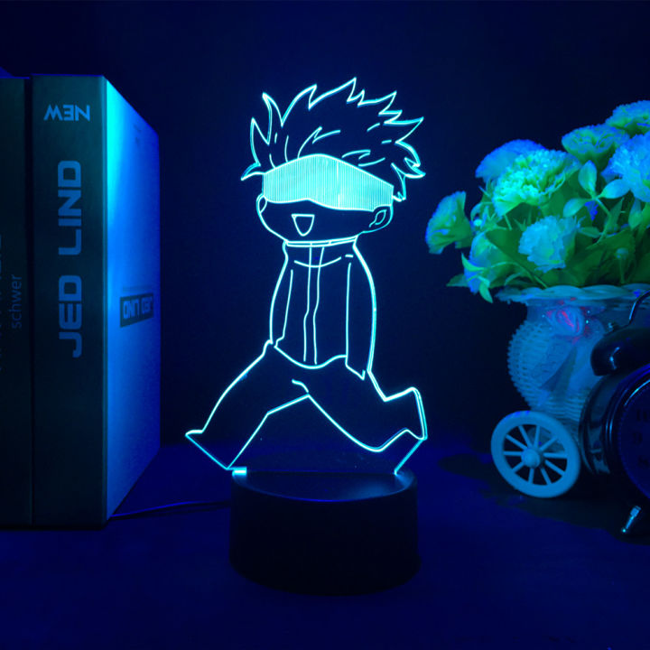 Japanese Anime Jujutsu Kaisen Led Acrylic Stand Satoru Gojo Ryomen ...