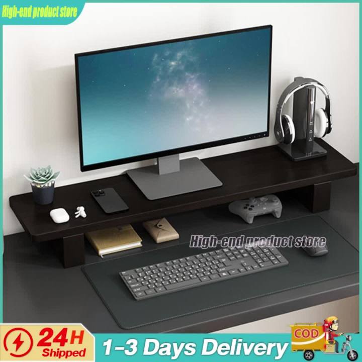 Monitor Stand Wooden Widened Universal Computer Screen Heightening ...