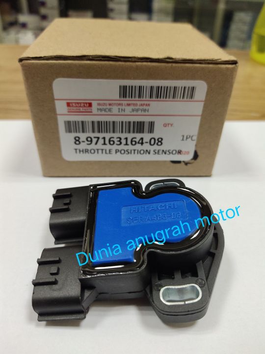 SENSOR TPS ATAU SENSOR TROTOL THROTTLE BODY BODI ISUZU D-MAX D MAX 2.5 ...