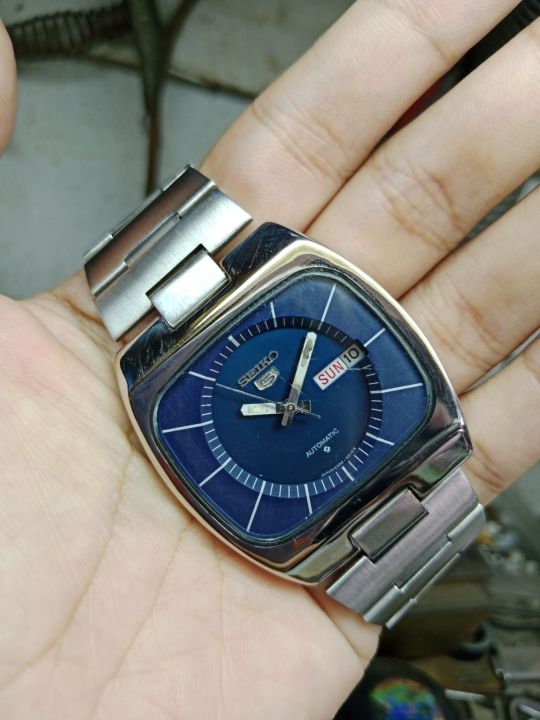 jam tangan SEIKO 5 automatic original bekas/seiko 6309-601A | Lazada ...