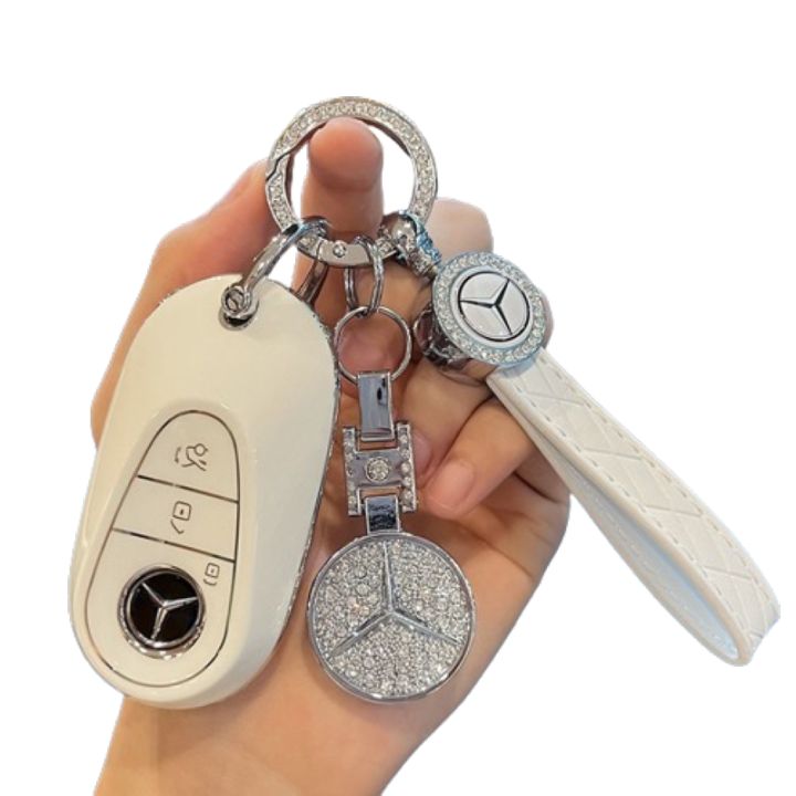car key case for benz C-class S-class E-class GLC key cover for W214 ...