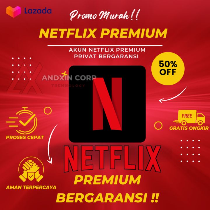 Netflix Premium Privat 1 Bulan Murah Bergaransi 4K UHD - Anti Hold ...